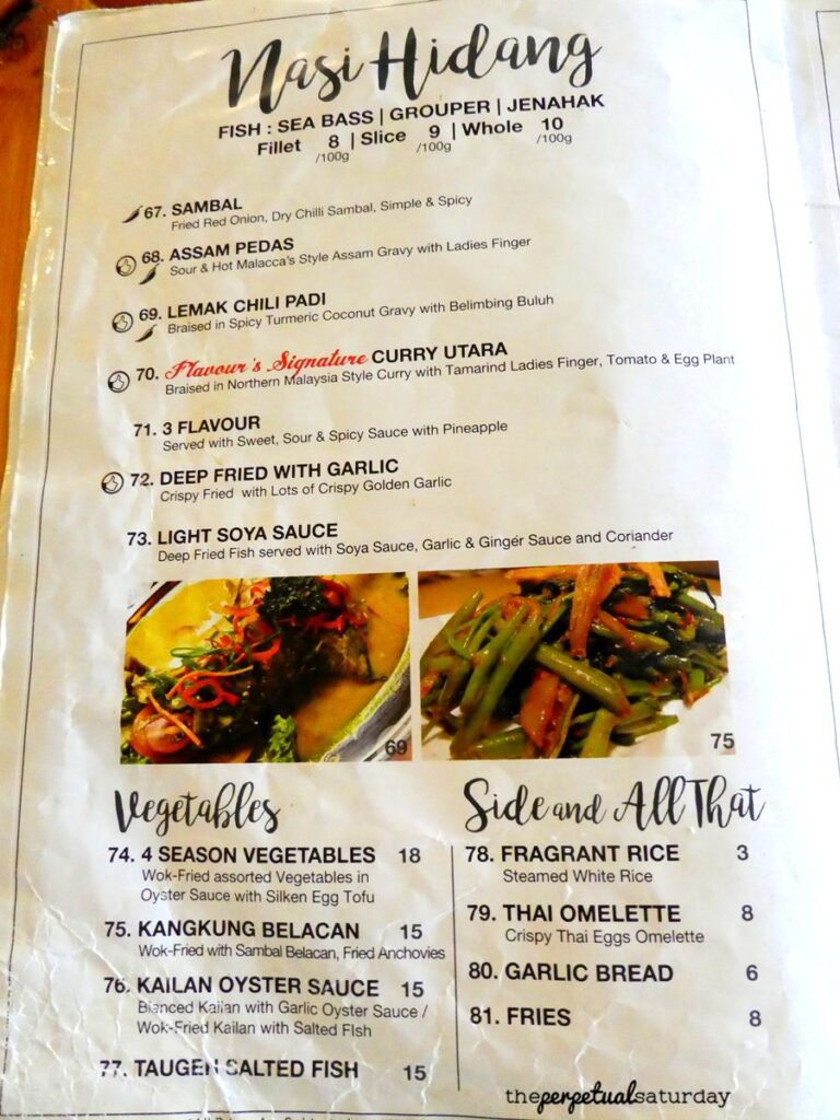 Flavours Kitchen, TTDI - The Perpetual Saturday