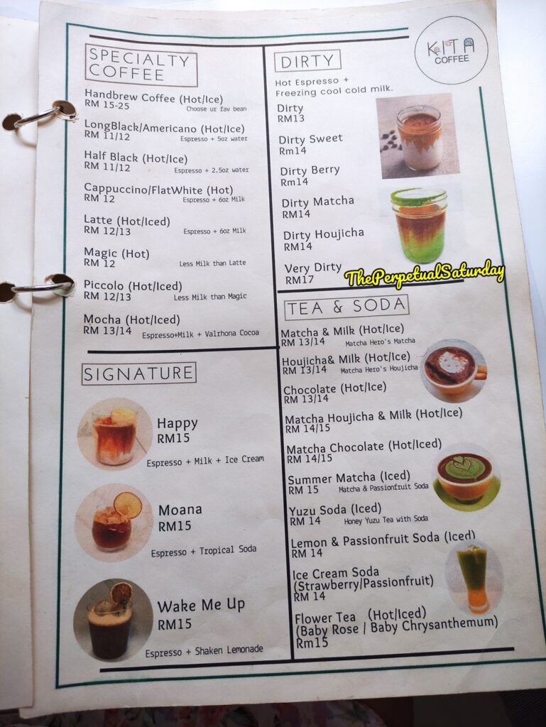 Kita Coffee, Fahrenheit 88 Mall | Menu, Prices, Review