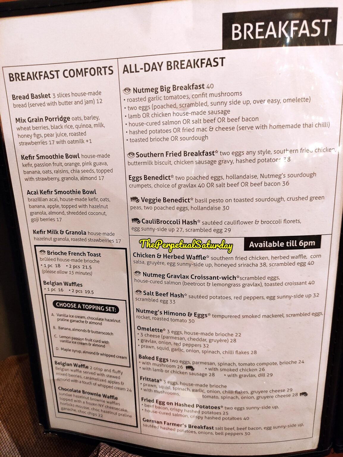 Nutmeg, Bangsar Village 2 | Menu, Prices, Review