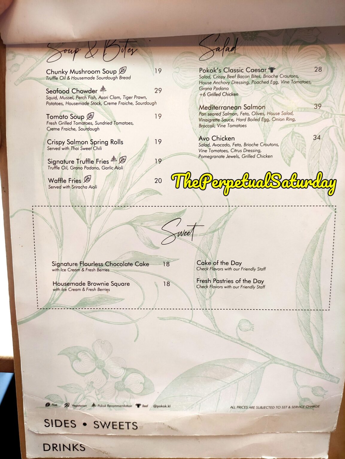 Pokok KL Cafe @ Mahsa Avenue - Menu, Prices & Review